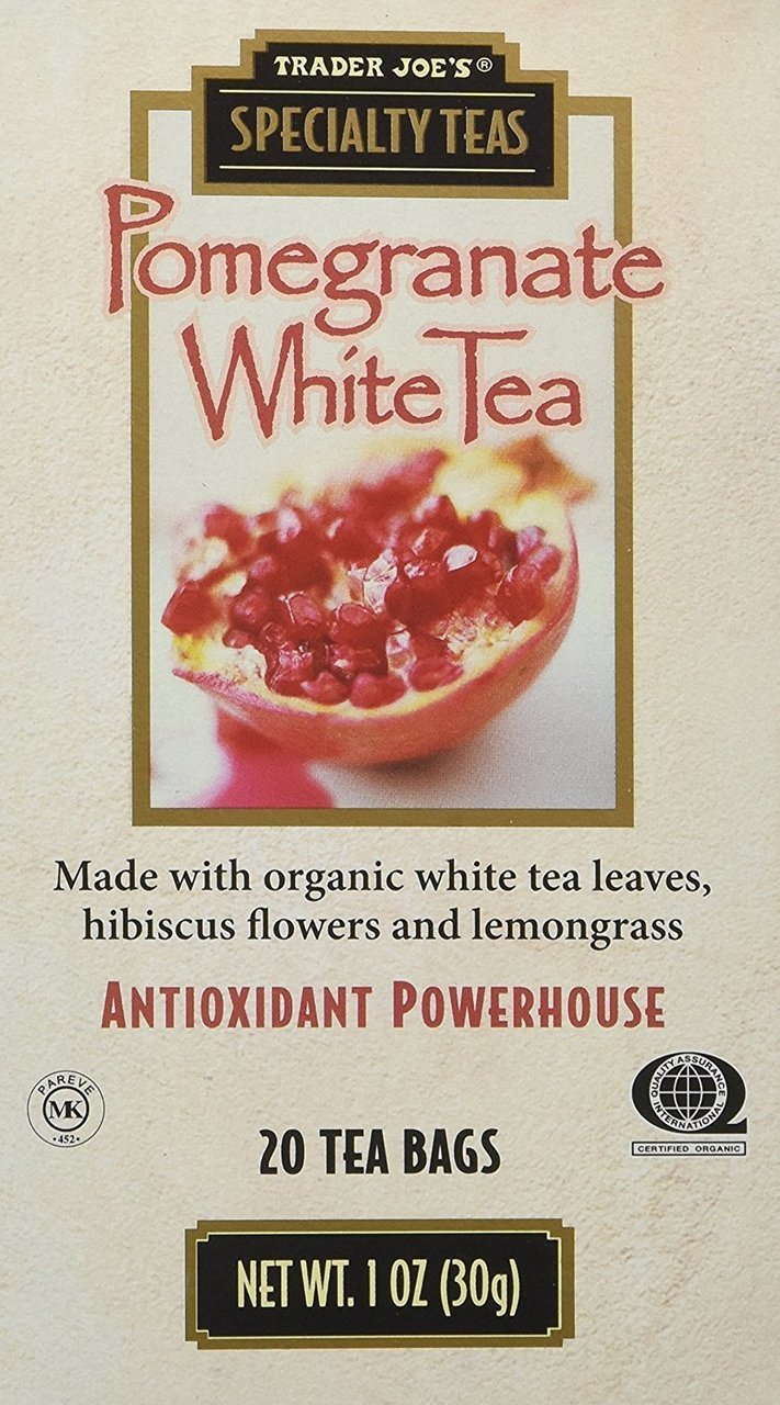 Pomegranate White Tea - Trader Joe's - Ratings & Reviews | RateTea Pomegranate White Tea - Trader Joe's - Ratings & Reviews | RateTea