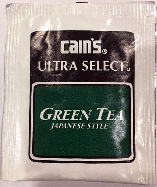 Review of Cain's Ultra Select Green Tea by Tchuggin' Okie | RateTea