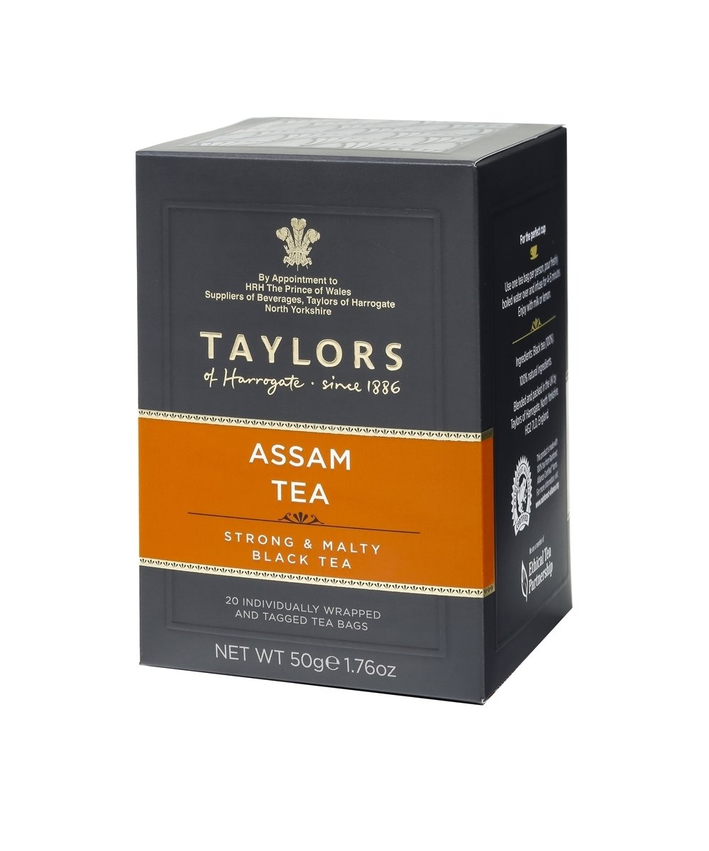 Assam Tea Bags - Taylors of Harrogate - Ratings & Reviews | RateTea