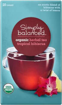 Review of Simply Balanced Tropical Hibiscus Herbal Tea by MimiG | RateTea
