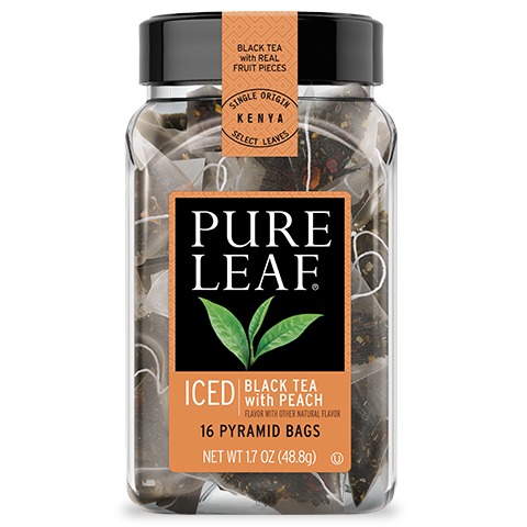 Iced Black Tea with Peach - Pure Leaf - Ratings & Reviews | RateTea