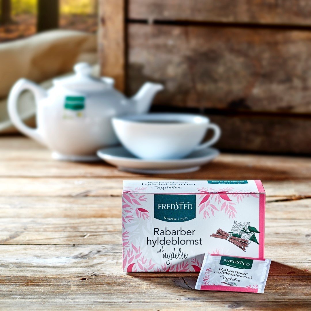 Rhubarb & Elderflower Black Tea - Fredsted - Ratings & Reviews | RateTea
