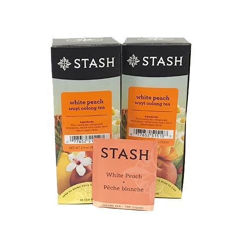 White Peach Oolong Tea - Stash Tea - Ratings & Reviews | RateTea