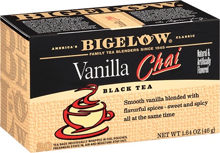 Vanilla Chai Black Tea - Bigelow Tea - Ratings & Reviews | RateTea