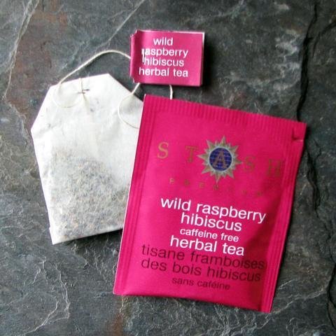 Review of Stash Tea Wild Raspberry Hibiscus Herbal Tea by Difflugia ...